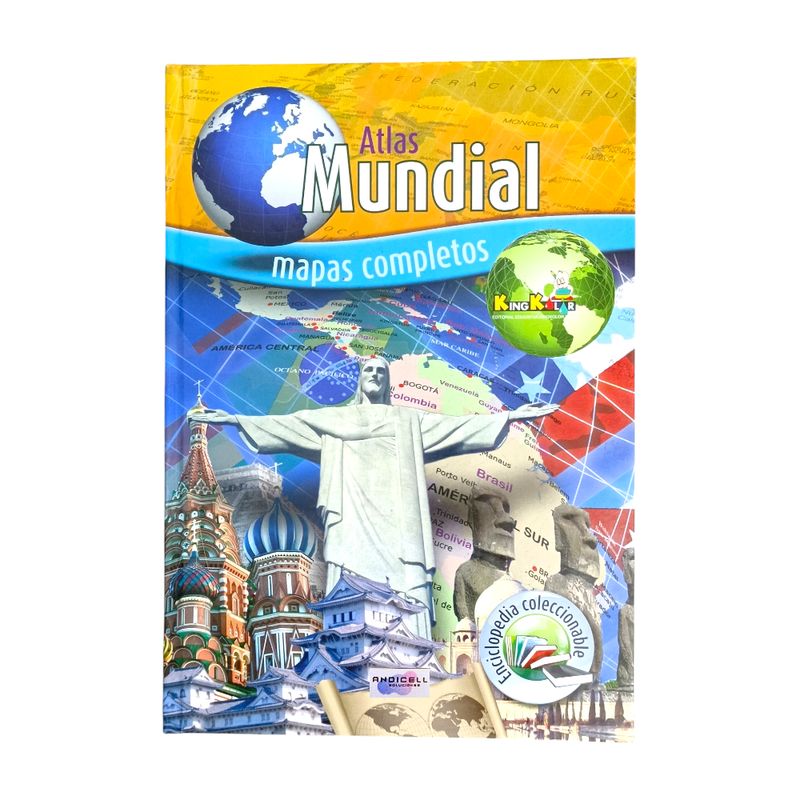 Libro Atlas Mundial Mapas Completos Tapa Dura GENERICO | falabella.com