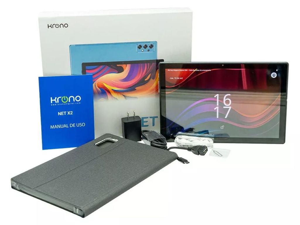 Tablet Krono Net X2 8ram/64gb 2 Sim 4g Color Gris 5000mah KRONO ...