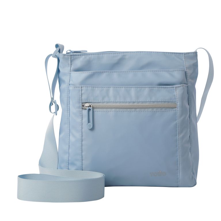 Bolso Cartera Liviano Para Mujer Azul Claro Supiori Totto TOTTO ...