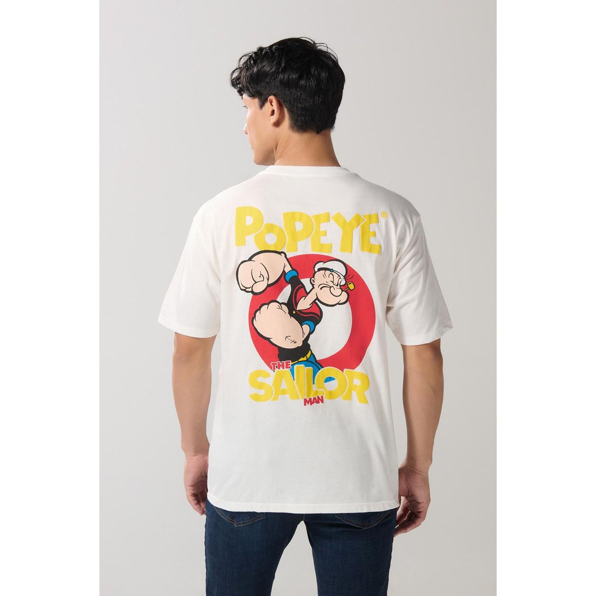 KOAJ Camiseta manga corta con estampado de Popeye. Hombre KOAJ ...