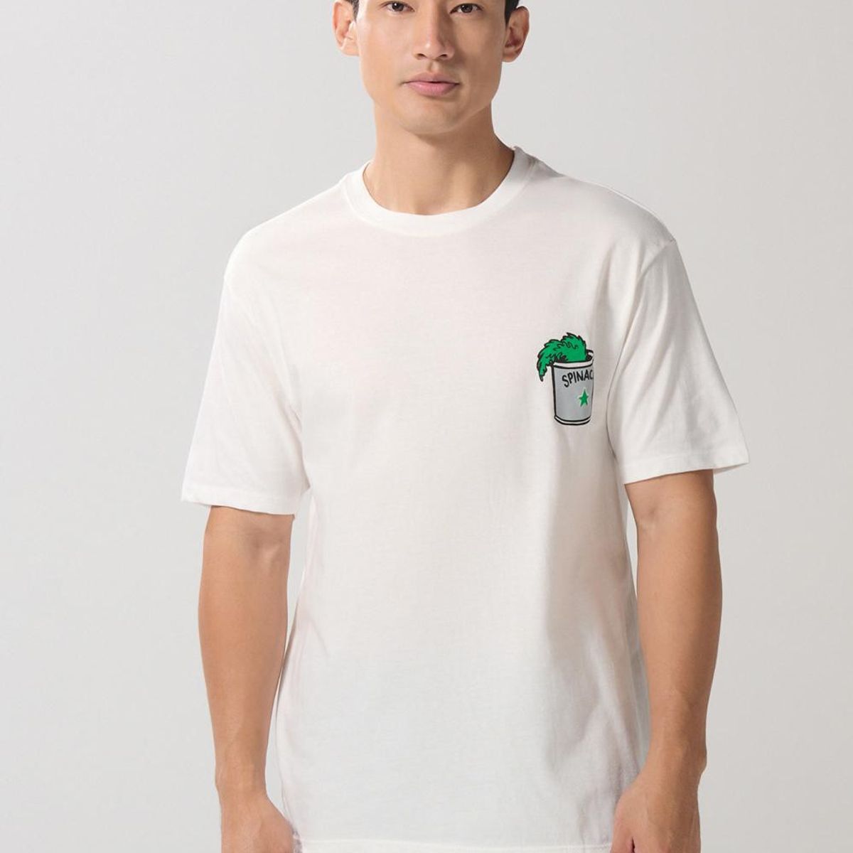 KOAJ Camiseta manga corta con estampado de Popeye. Hombre KOAJ ...