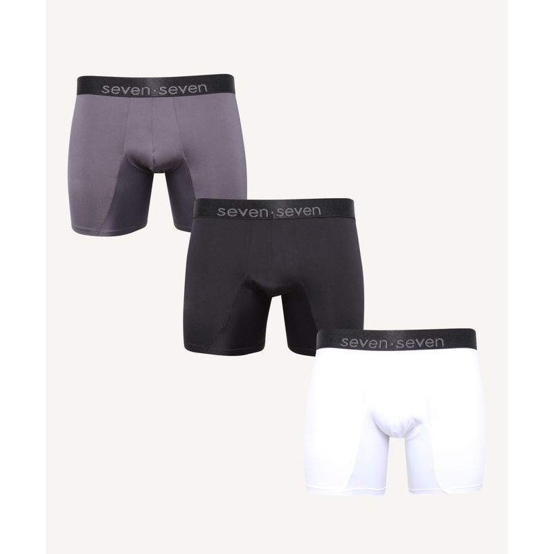 Boxer Para Hombre Fleat Seamer Color Gris Marca Seven Seven #45000190 ...