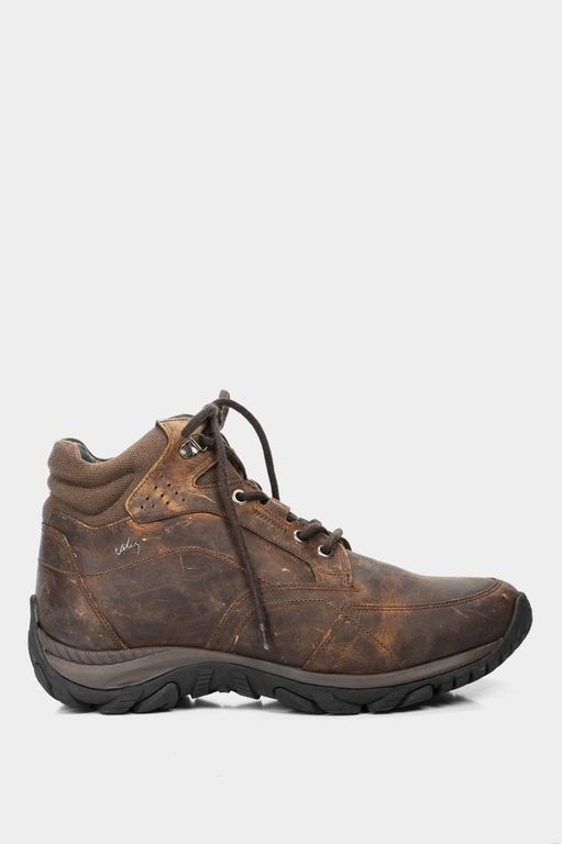 Vélez Botas Zoom Outdoor Cuero Rústico Hombre Suela Tractorada Miel ...