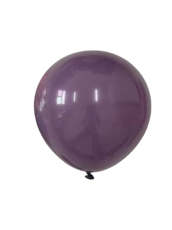 Paquete X50 Unid De Globos Latex R12 Mate Color Morado Uva INFANTILES ...
