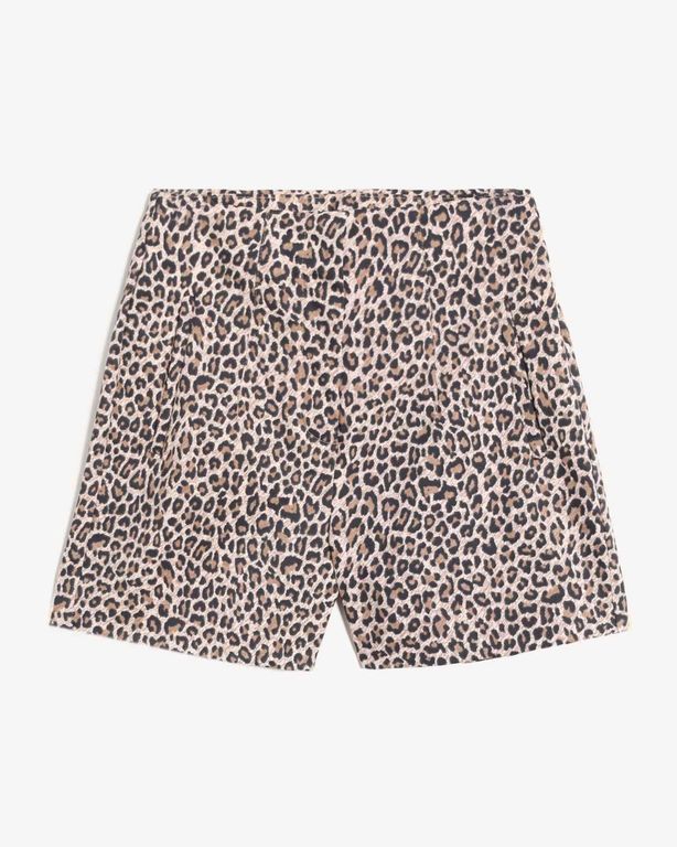 Short Para Mujer Multiusos Plano Color Camel Marca Seven Seven ...
