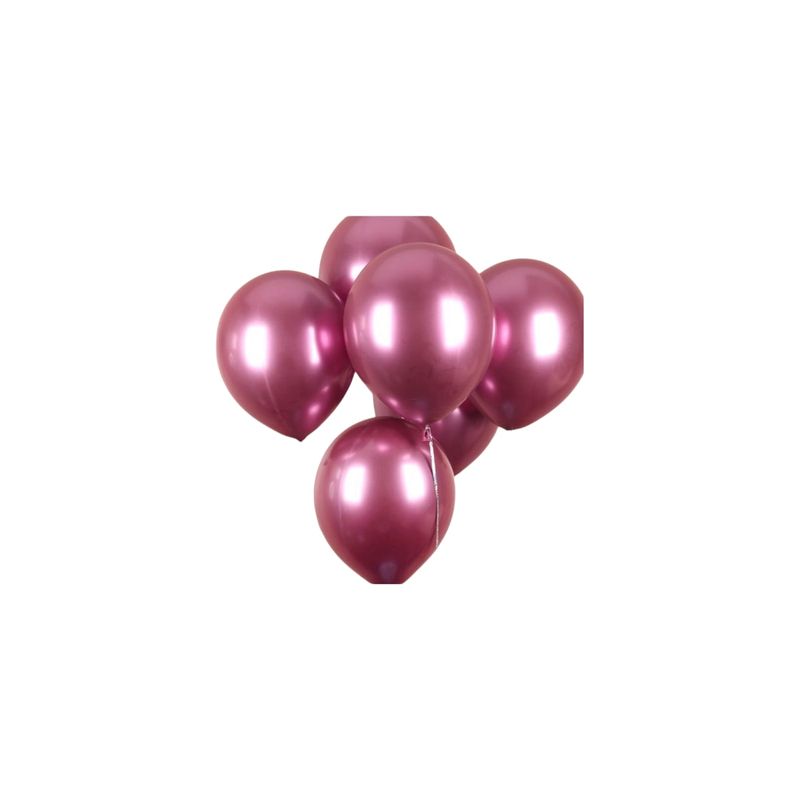 Paquete X50 Unid De Globos R12 Cromada Color Mora Leche INFANTILES ...