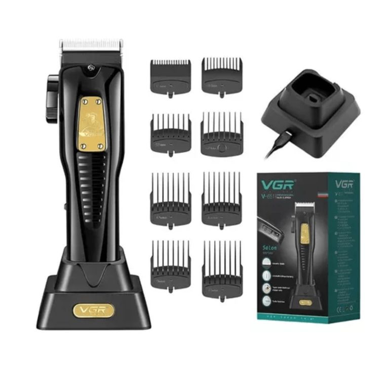 Maquina De Motilar Vgr V-651 Recargable con Base de carga y pantalla VGR | falabella.com