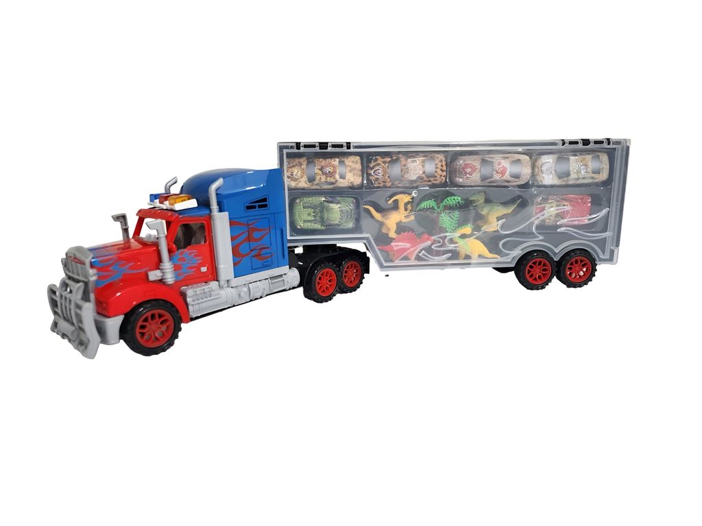 Tractomula Camion Transporte Carros Safari Dinosaurios GENERICO ...