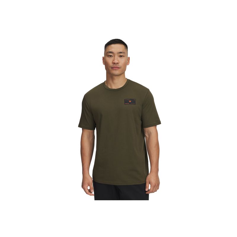 Camiseta Hombre Under Armour UA PJT RCK 6MO SS Verde UNDER ARMOUR UNDER ...
