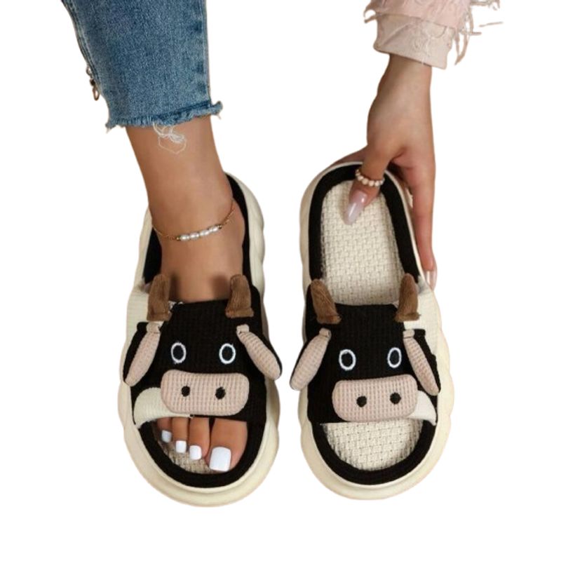 Chanclas de Vaca Suaves Antideslizantes 007PLUS | falabella.com