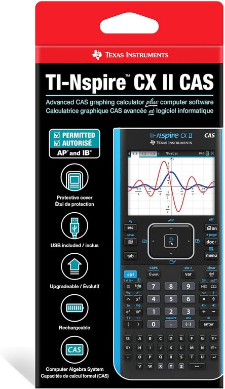 Calculadora graficadora texas instruments cx cas ii TEXAS INSTRUMENTS ...
