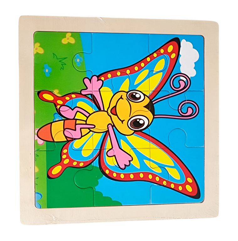 Rompecabezas Interactivo 3d Juego Didactico Personaje Color GENERICO ...