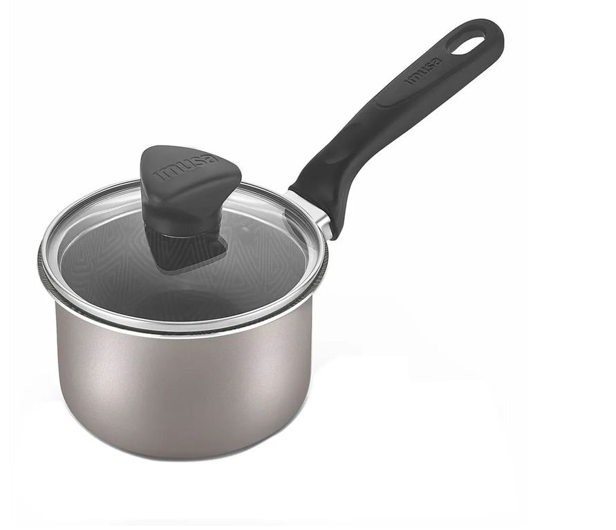 Perol Antiadherente 10cm Imusa Talent Con Tapa De Vidrio IMUSA ...