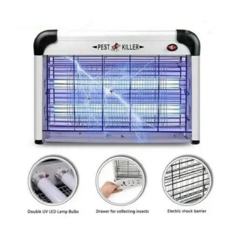 Lámpara atrapa Zancudos Insectos Mosquitos Sin Químicos GENERICO ...