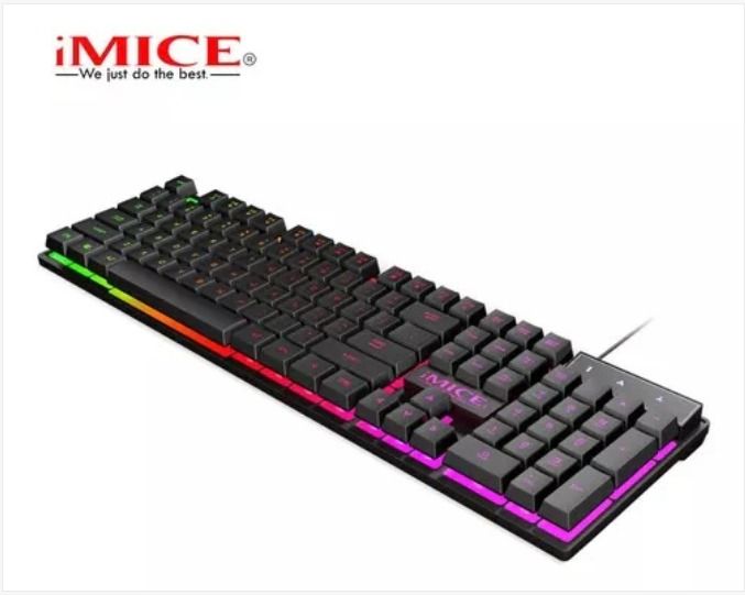 Teclado AK-600 USB con Retroiluminación RGB Estilo y Rendimiento ...