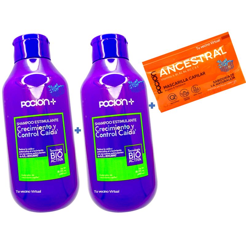 Kit Shampoo Control La Pocion 2 LA POCION | falabella.com