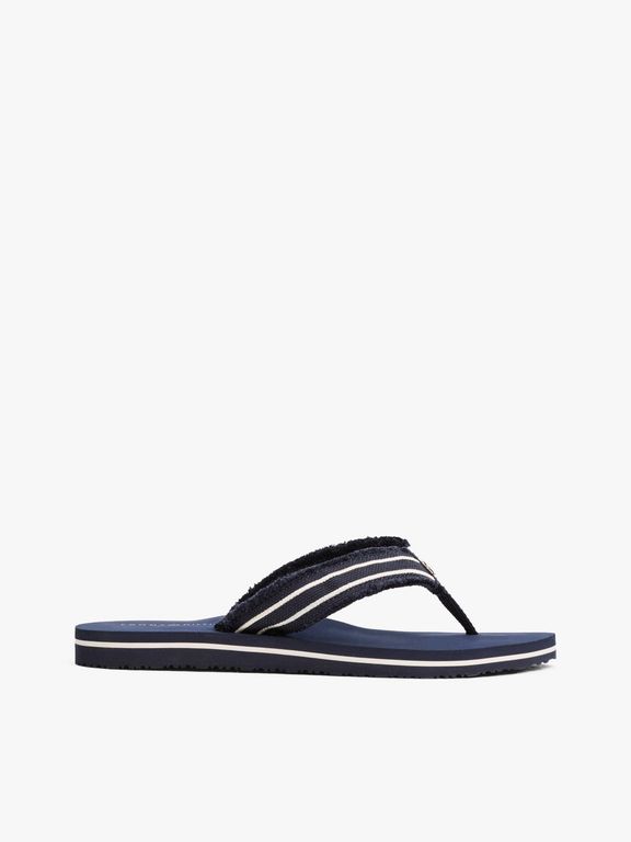 Sandalias azul con tiras de textil trenzado Tommy Hilfiger TOMMY ...