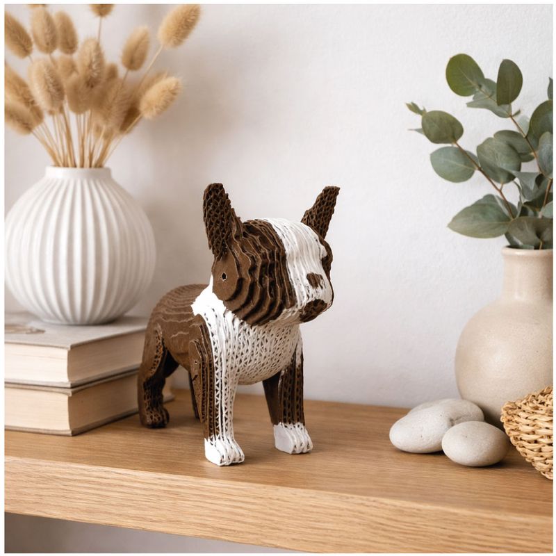 Perro Decorativo Boston Terrier En Cartón GENERICO | falabella.com