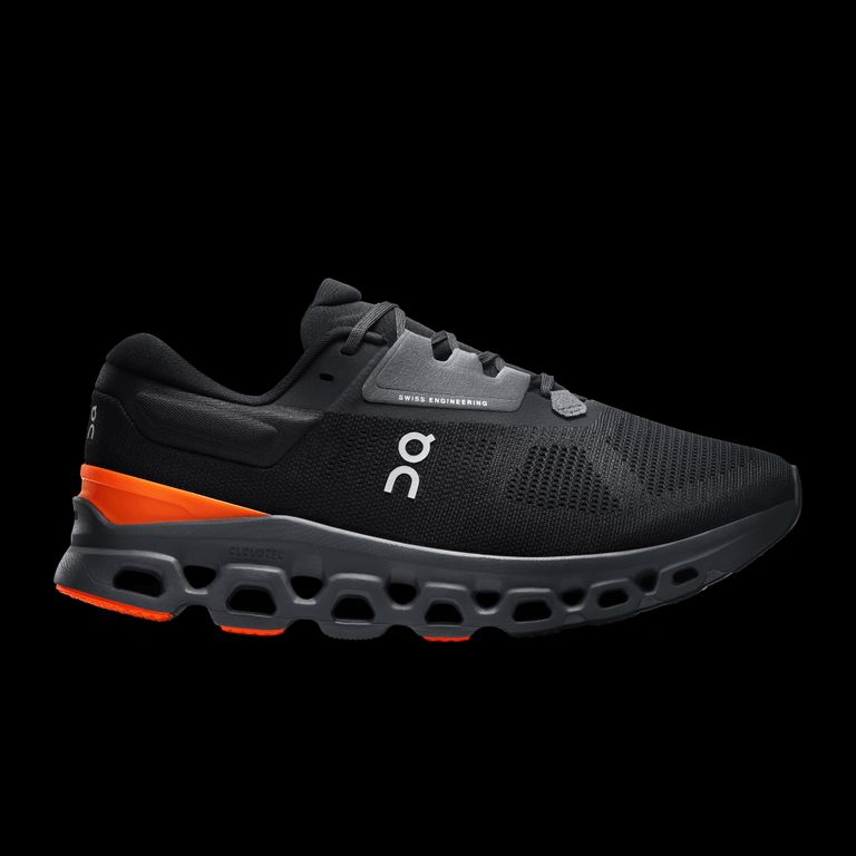 On Cloudstratus 3 Tenis negro de hombre para correr ON RUNNING ...