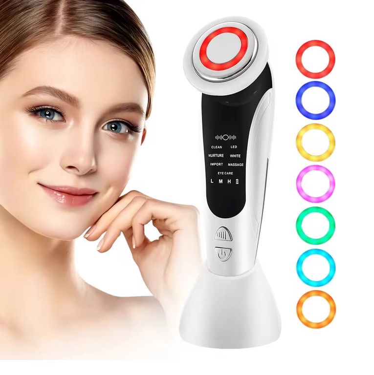 Masajeador Facial Radiofrecuencia 7 Colores HY91 GENERAL | falabella.com