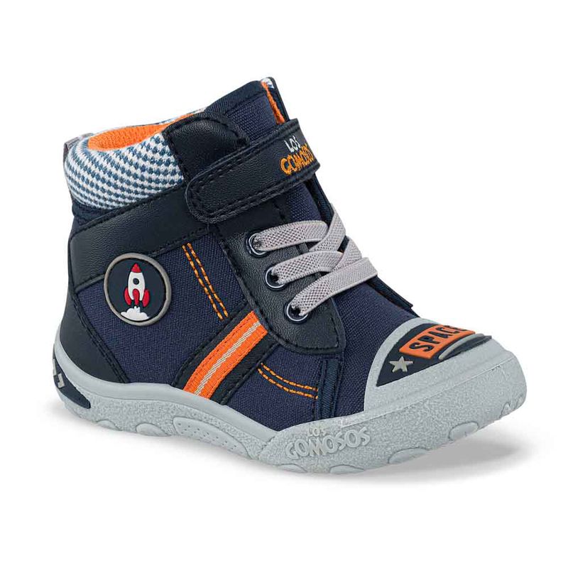 Botines Jostic Azul Los Gomosos para Bebé LOS GOMOSOS | falabella.com