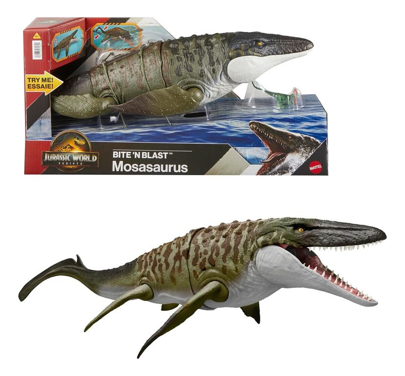 Jurassic World Rebirth The Movie Dinosaurio Mosasaurus JURASSIC WORLD ...