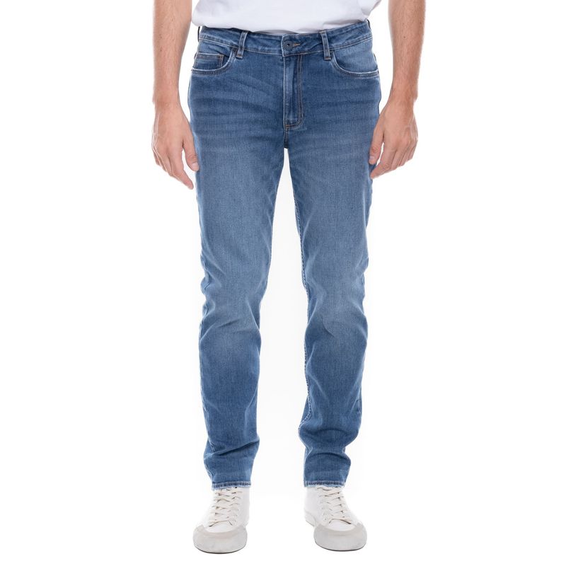 Brixton/Slim Fit Jeans Tono Oscuro COLOR BLUE | falabella.com