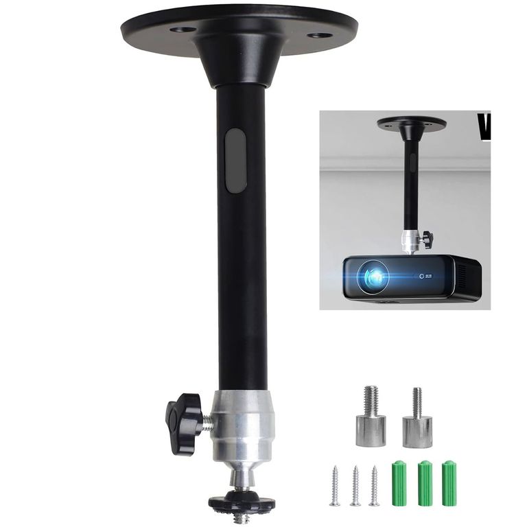 Soporte Para Mini Proyector Pared y Techo Adaptador 360° Ergonomico ONE ...