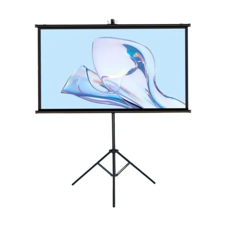 Pantalla Telón para Proyector de 72 Pulgadas con Trípode GENERICO ...
