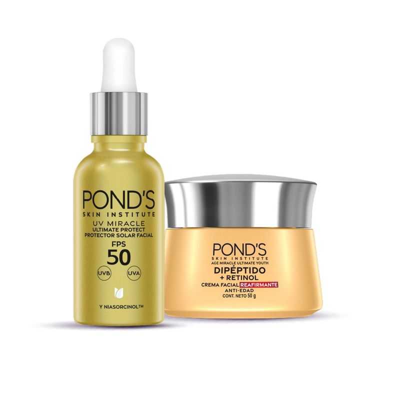 Ponds Firmeza Anti Edad Dipéptidos y Protector Solar Serum PONDS ...