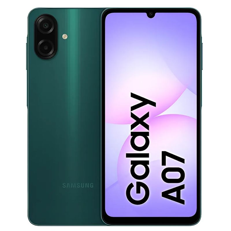 Celular Samsung Galaxy A07 Dual SIM 67 64GB 4GB 50MP IP54 5000mAh Verde SAMSUNG | falabella.com