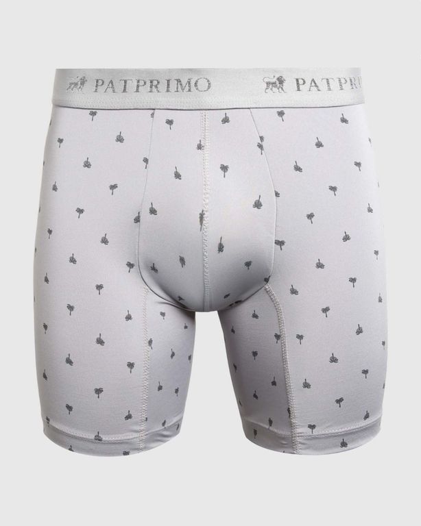 Boxer X1 Para Hombre Fleat Seamer Medio Color Gris Marca Patprimo ...