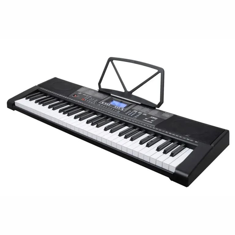 Organeta Musical Compacta Con 61 Teclas Iluminadas Y Conexiones Para ...