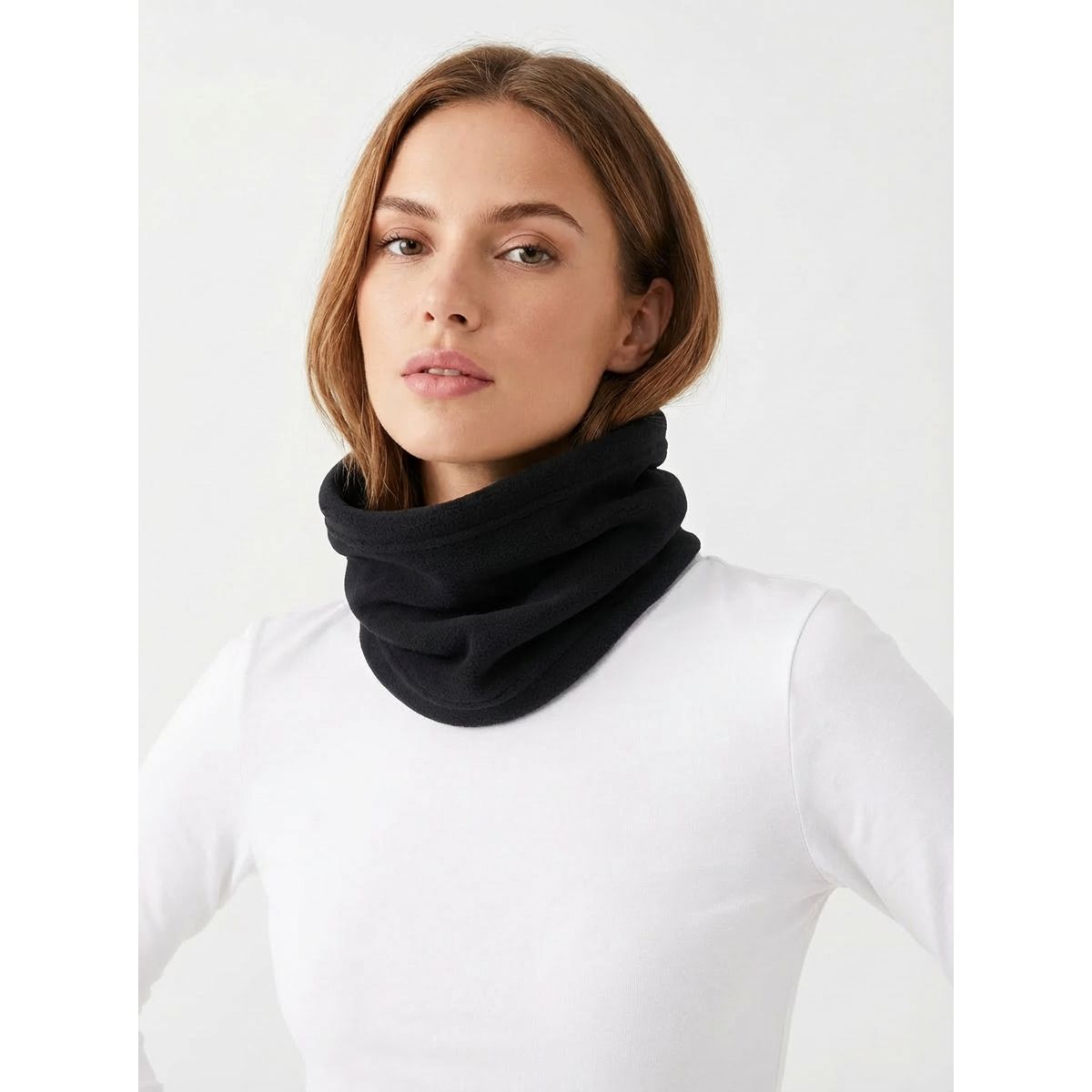 Bandana Cuello Gorro Termico Fleece Frío - Negro FRIOLENTA | Falabella ...