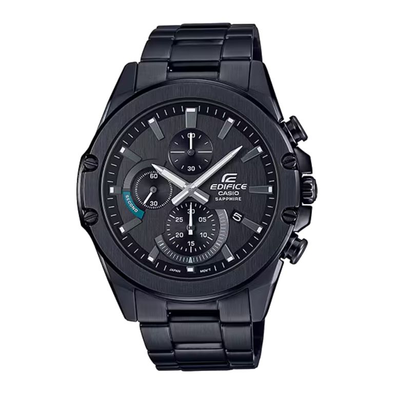 Reloj Casio Edifice Para Hombre Moderno EFR-S567DC-1AV En Acero Negro ...