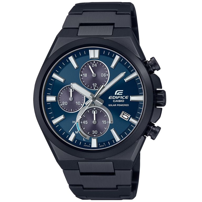 Reloj Casio Edifice Para Hombre Moderno EQS-950DC-2A En Acero Negro ...