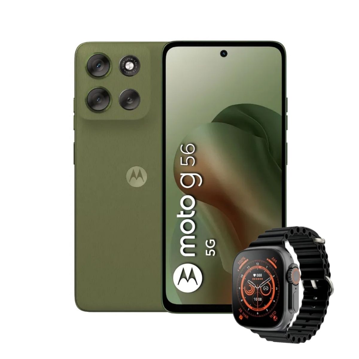 Celular Motorola G56 256GB 8GB Ram 5G Verde + Smartwatch MOTOROLA ...