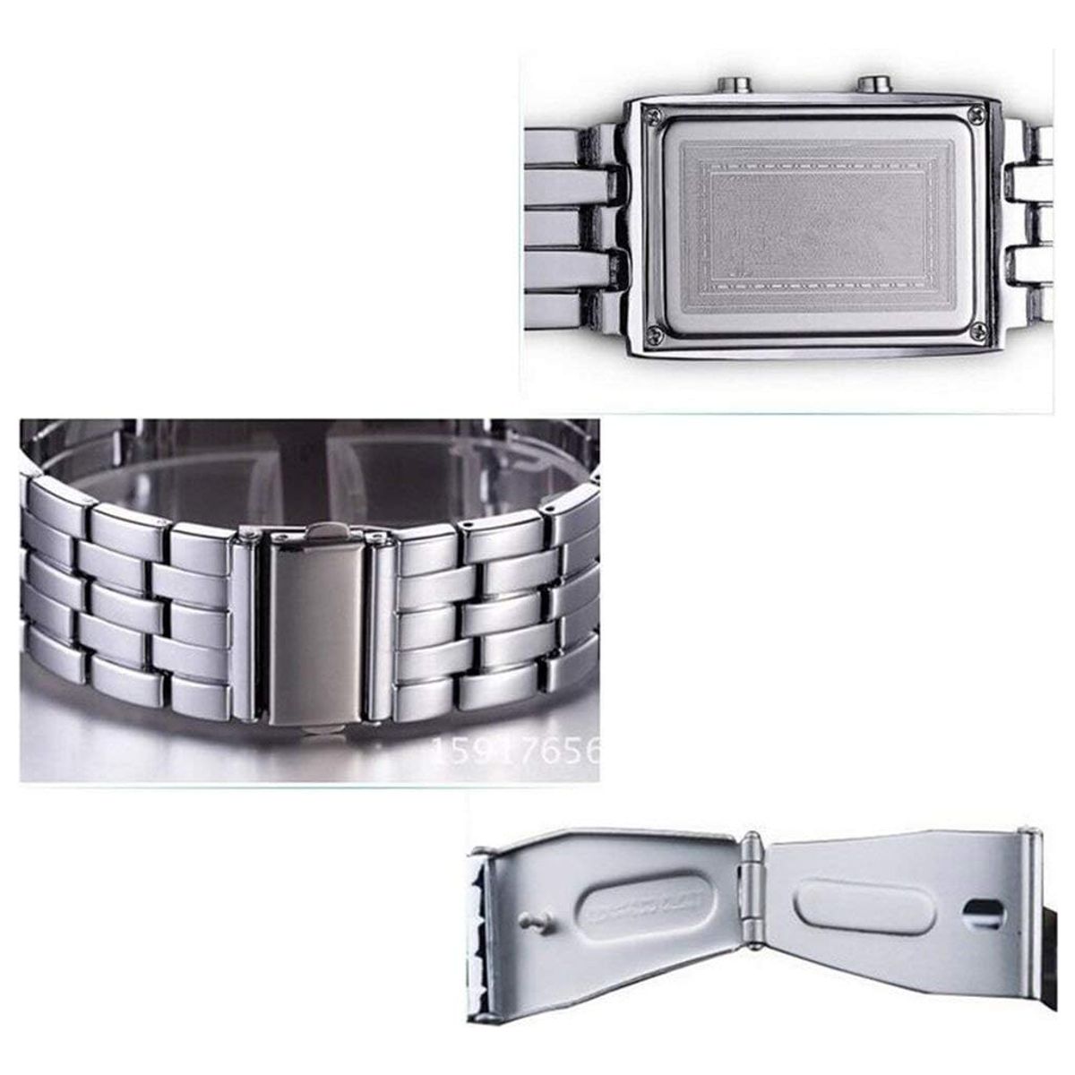 RELOJ BINARIO FUTURISTA EN ACERO INOXIDABLE ORIGINS | Falabella Colombia