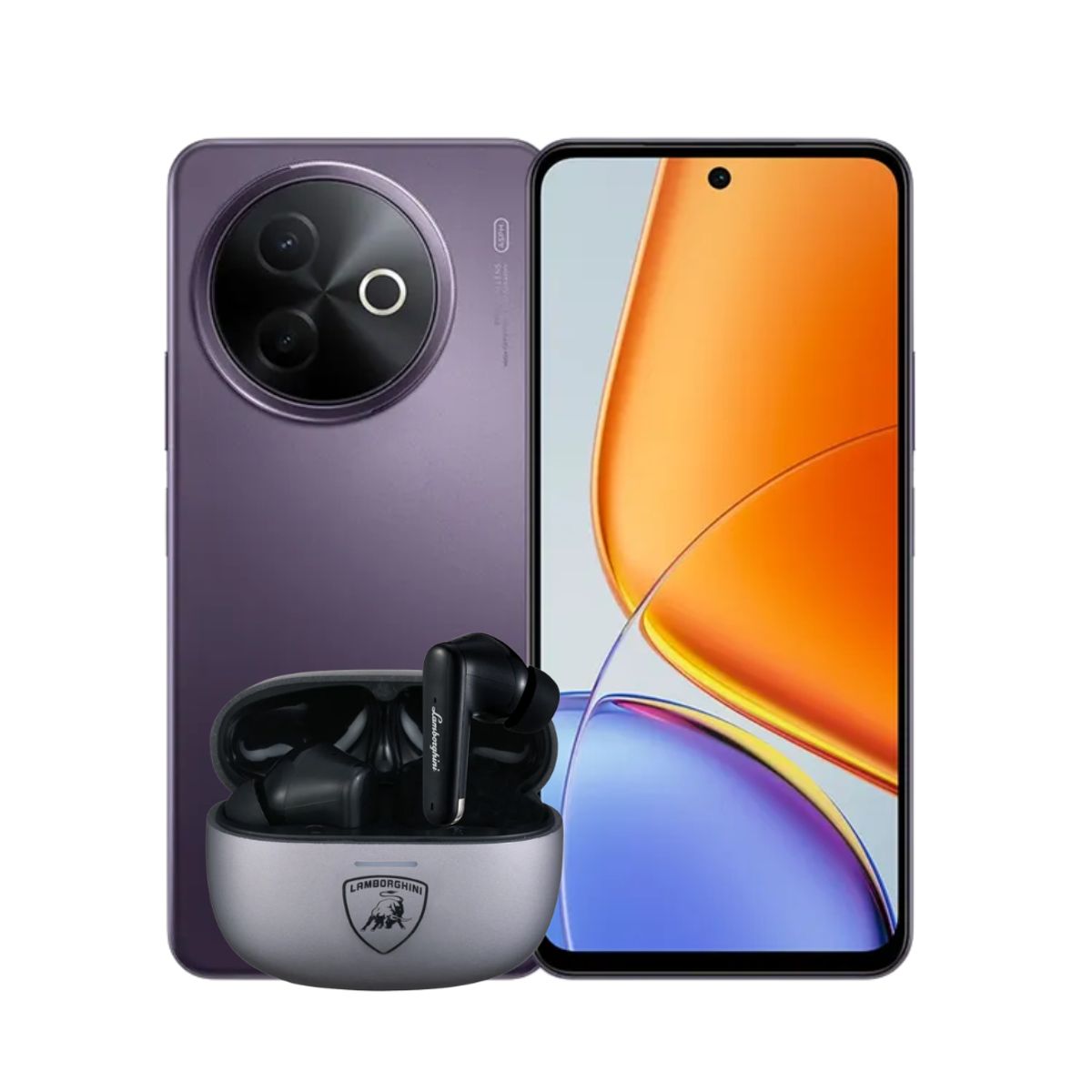 Celular Vivo Y39 8GB Ram 256GB 5G Morado + Audifonos Lamborghini VIVO ...