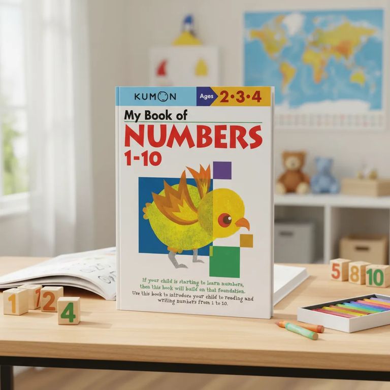 Libro Kumon Mi Libro De Números Del 1 Al 10 Matemáticas JUGANDO Y ...