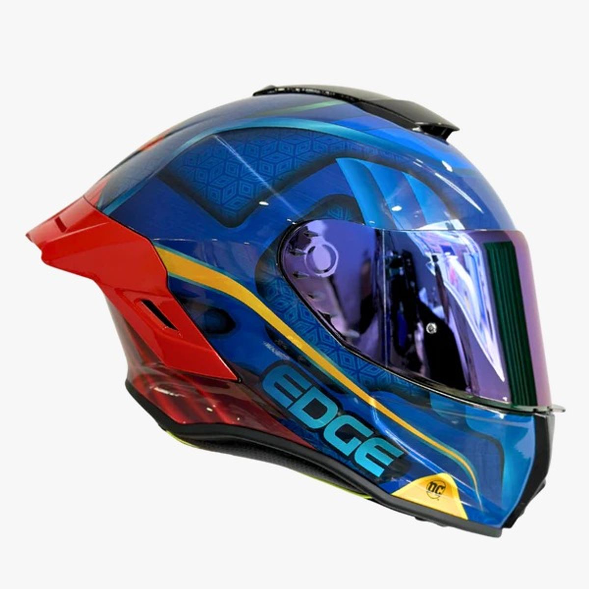 CASCO EDGE SHANGHAI CERTIFICADO ECE2206 SUPERMAN BRILLO EDGE HELMETS ...