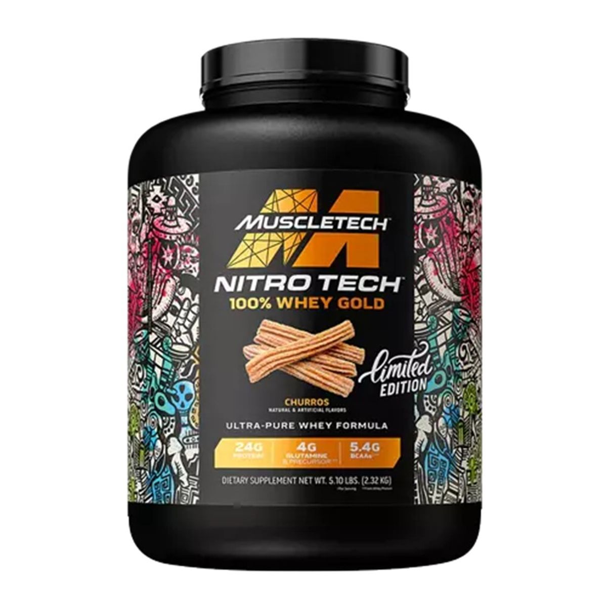 Nitro Tech Whey Gold 5LB Churros - Muscletech MUSCLETECH | Falabella ...