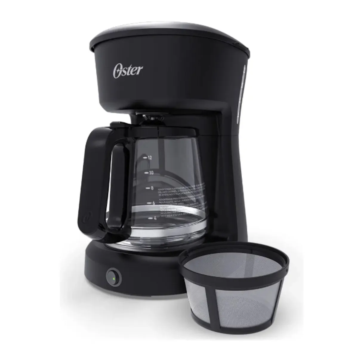 Oster Cafetera, Programable, de 12 Tazas de Capacidad, con Filtro ...