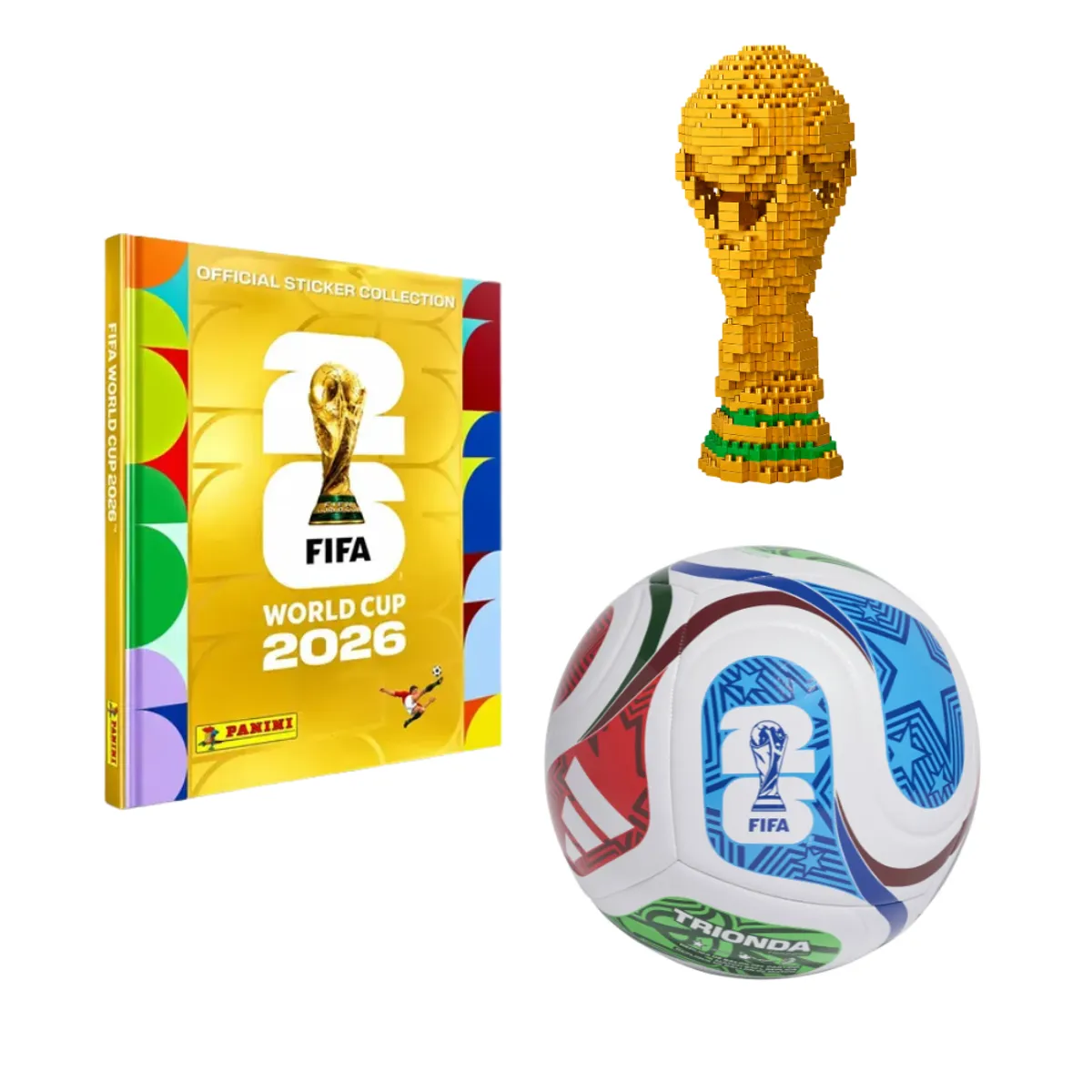 Album Panini Pasta Dura GOLD EDITION Mundial Fifa 2026 + Balon ...