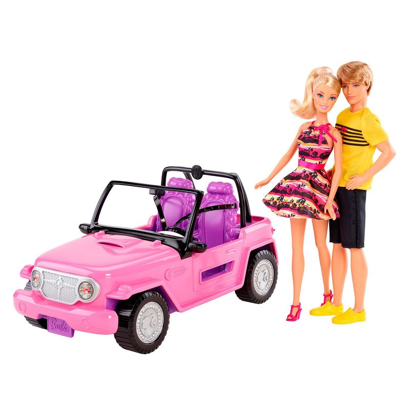 Barbie Auto de Playa BARBIE | falabella.com