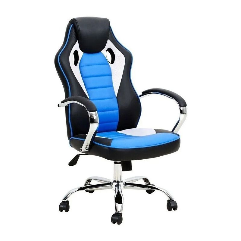 Silla Gamer Reclinable Azul GENERICO | falabella.com