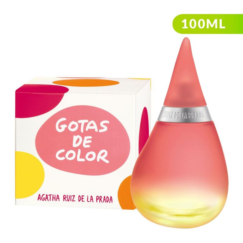 Perfume Gotas de Color Women 100ml AGATHA RUIZ DE LA PRADA | falabella.com