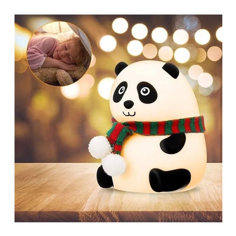 Lampara Oso Panda Silicona 7419 Ojos Abiertos DANKI | falabella.com