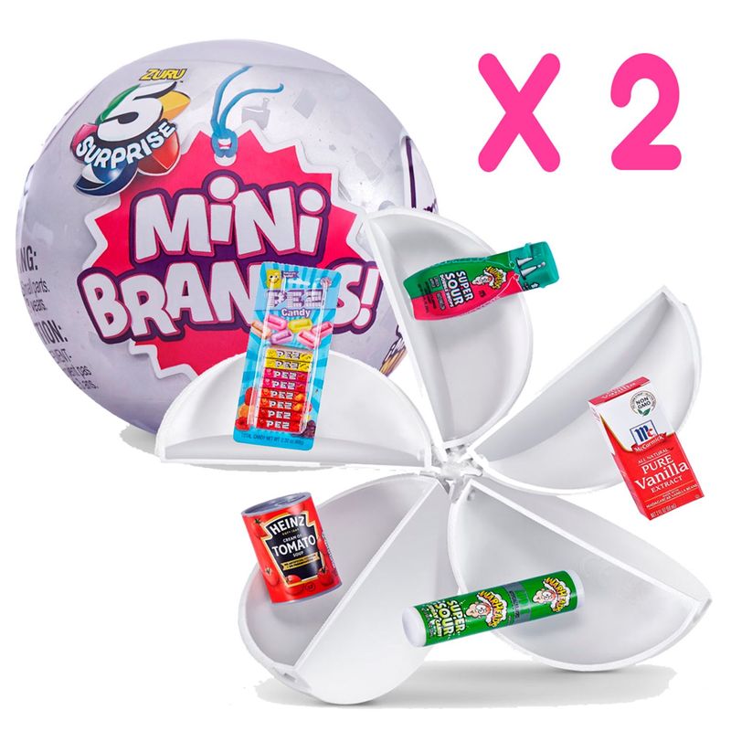 5 Surprise Mini Brands Set x 2 | falabella.com