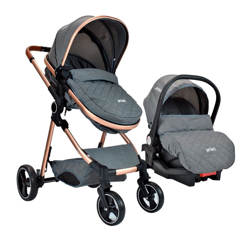 Coche Travel System Priori Mike Gris PRIORI | falabella.com